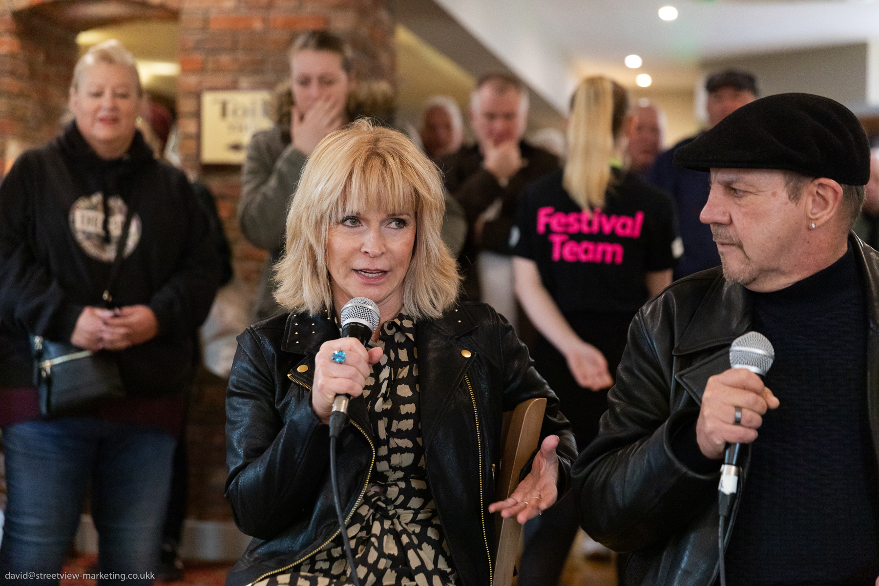 Toyah and Gary Shail