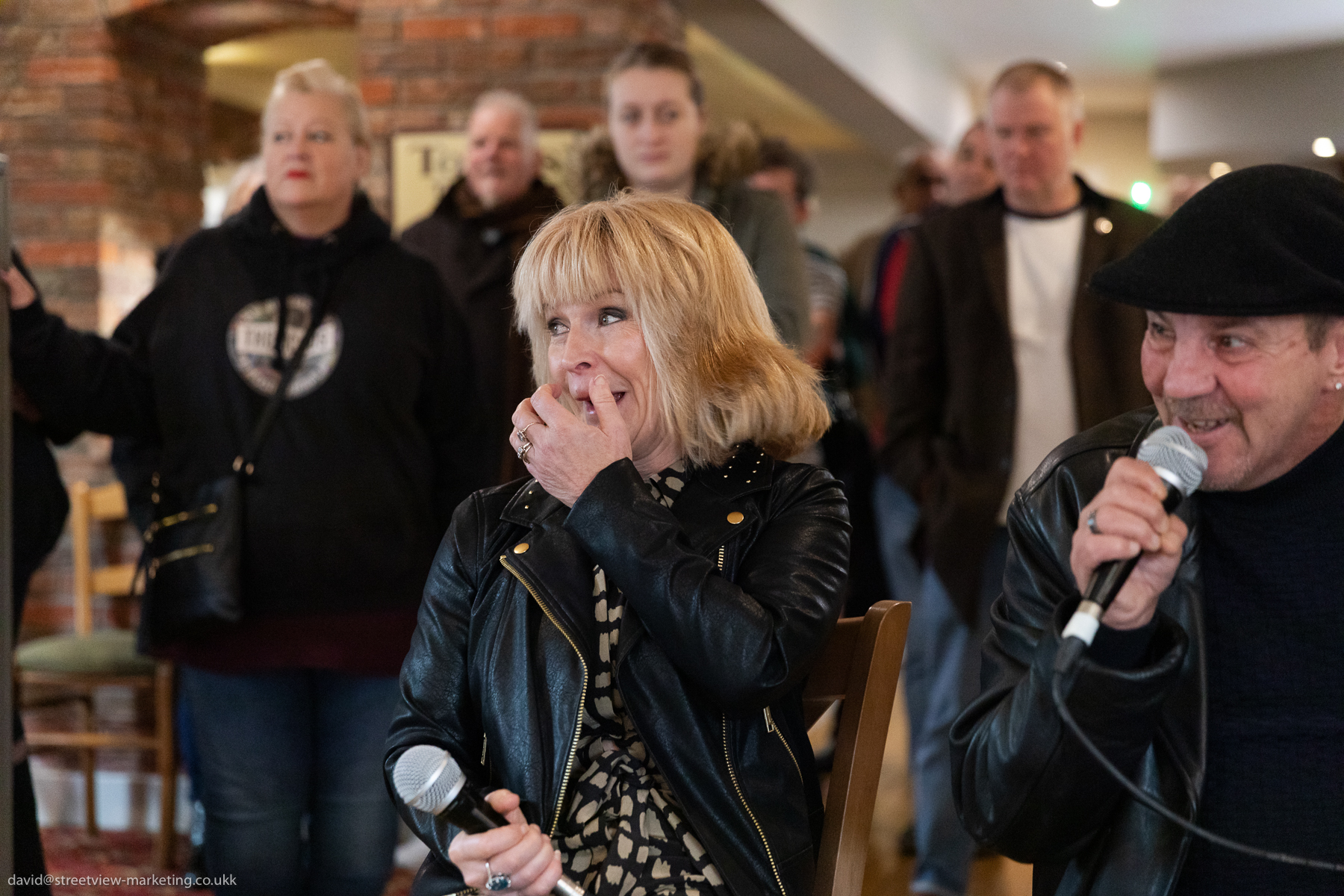 Toyah and Gary Shail