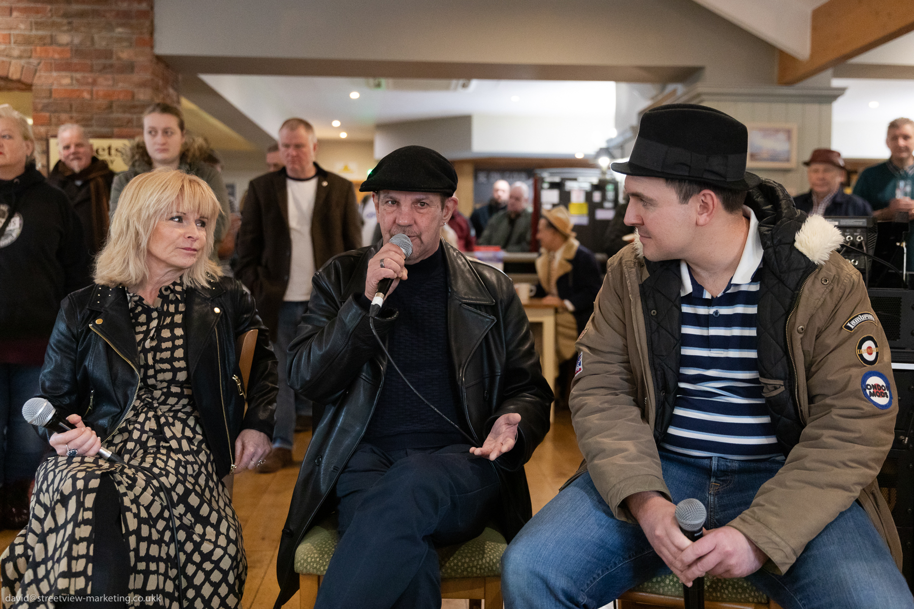 Toyah and Gary Shail