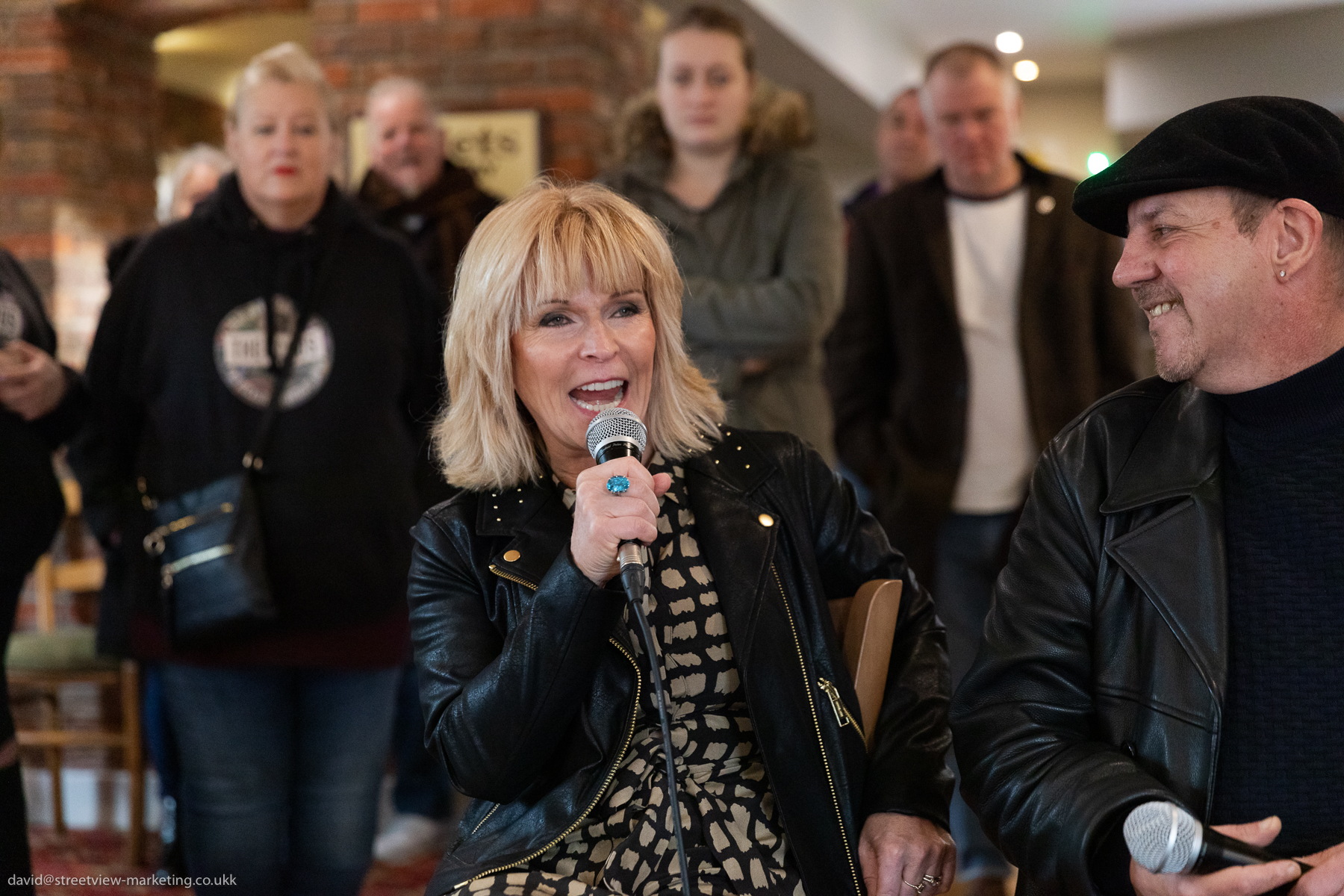 Toyah and Gary Shail