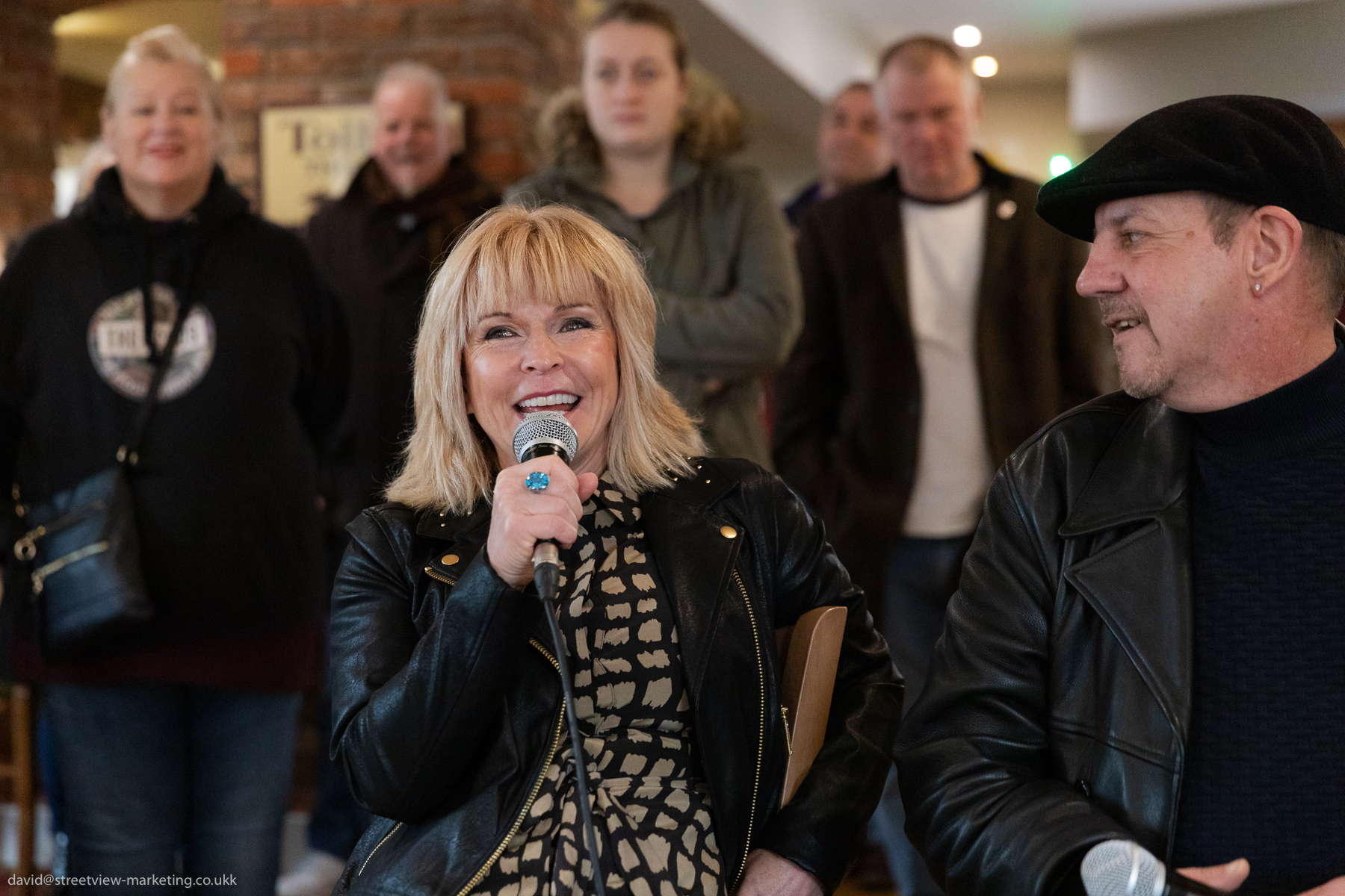 Toyah and Gary Shail