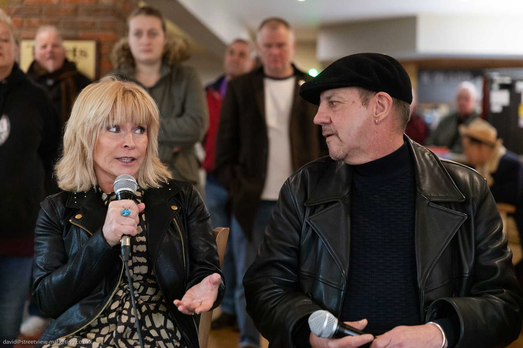 Toyah and Gary Shail