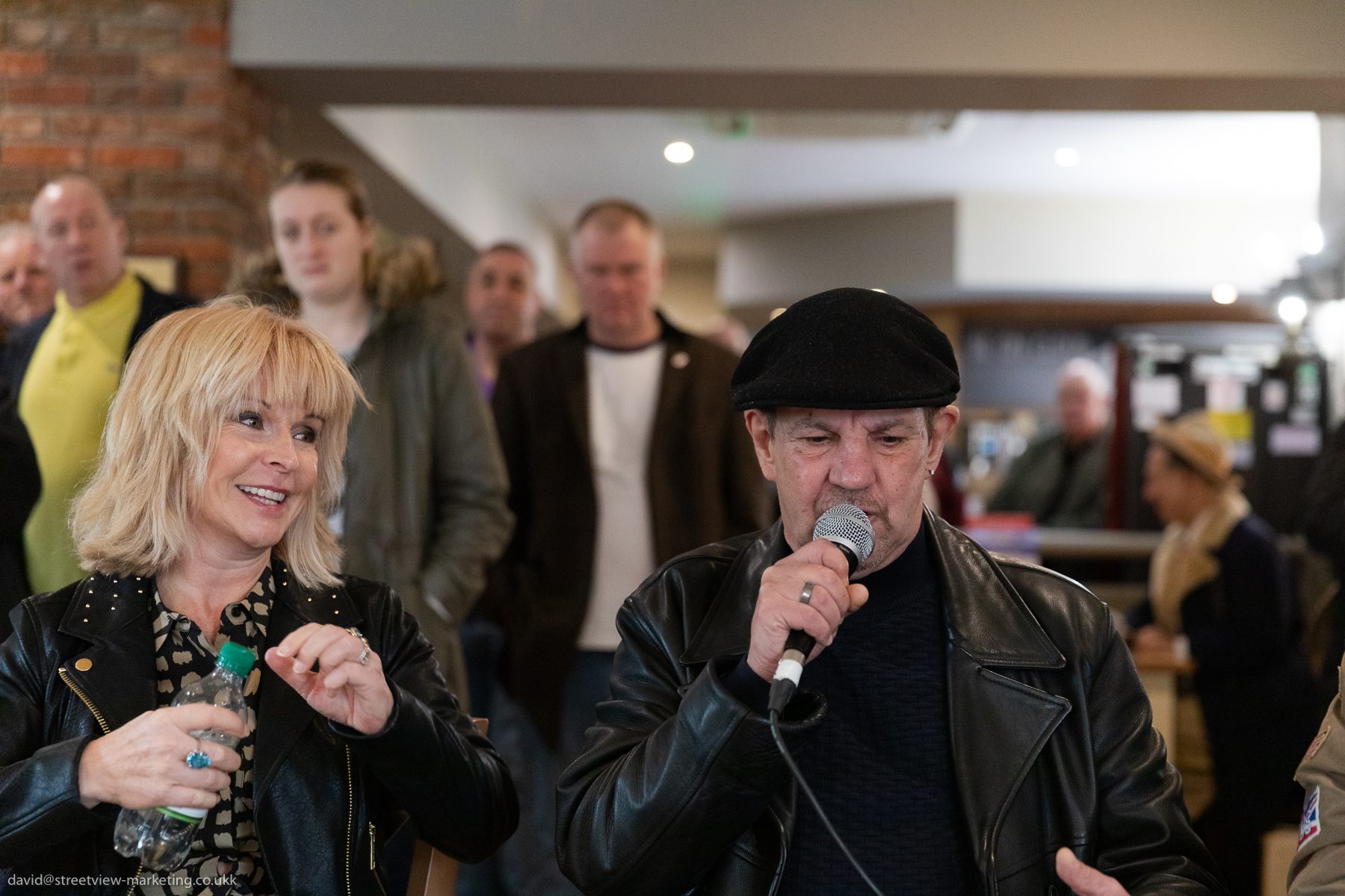 Toyah and Gary Shail