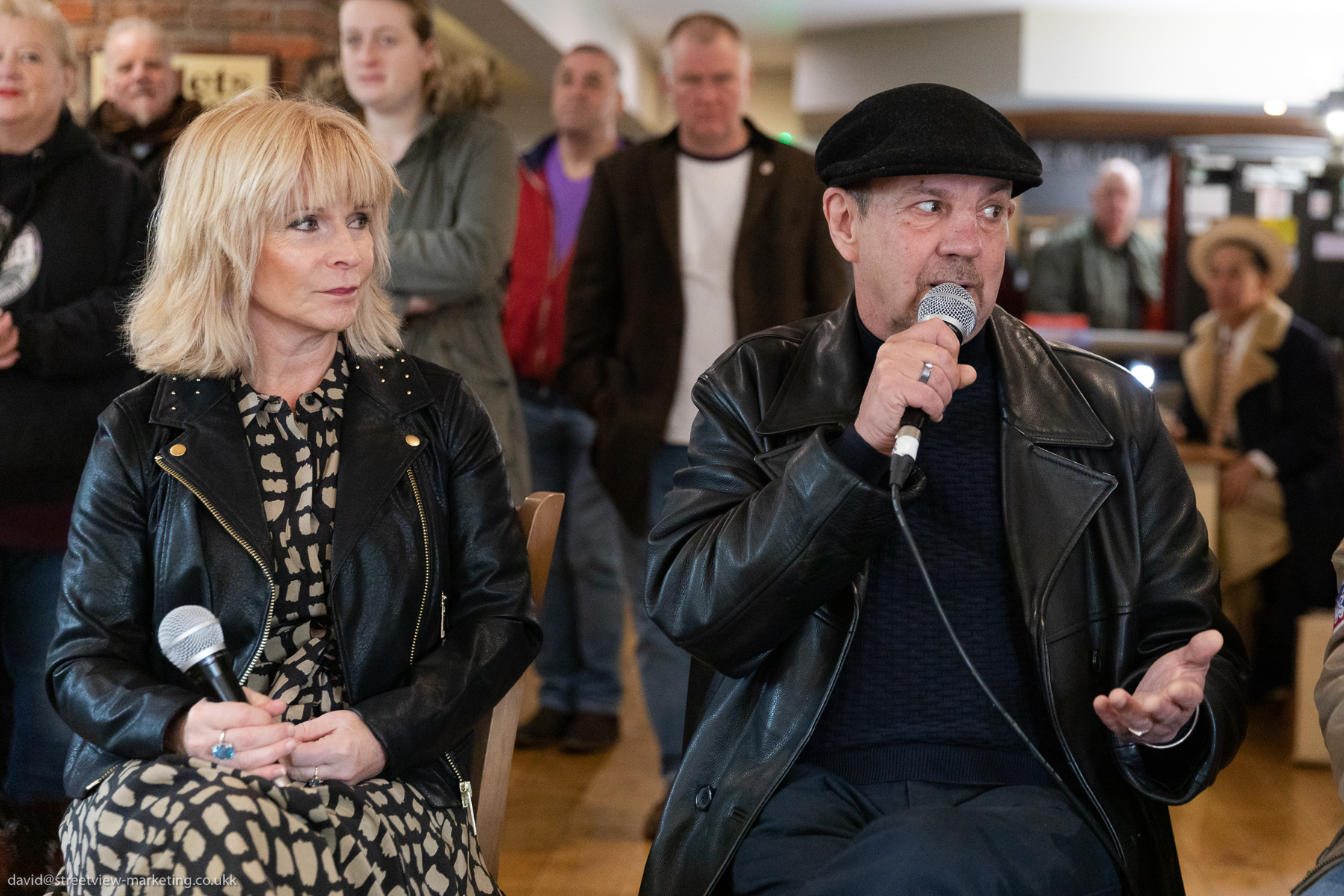 Toyah and Gary Shail