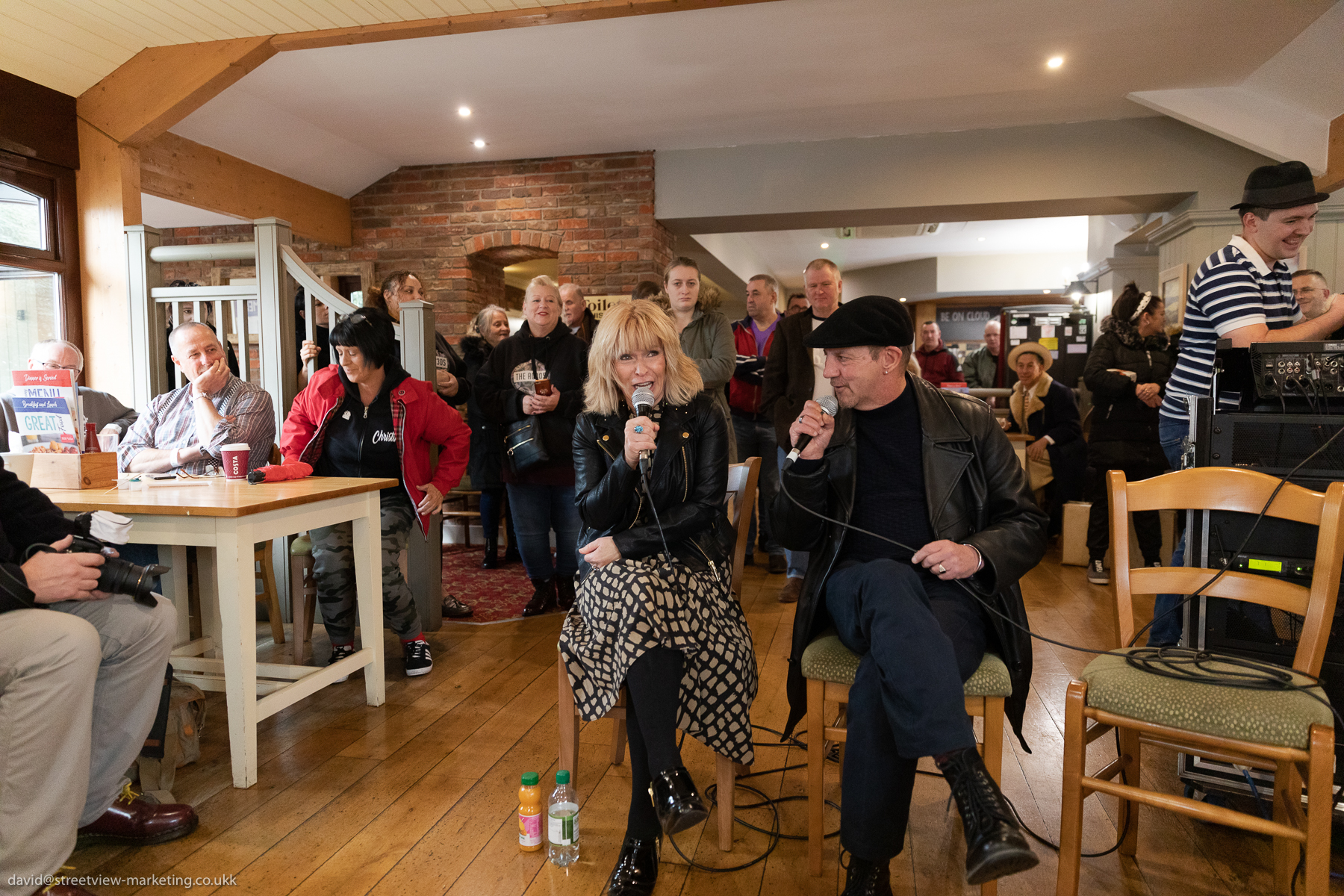 Toyah and Gary Shail