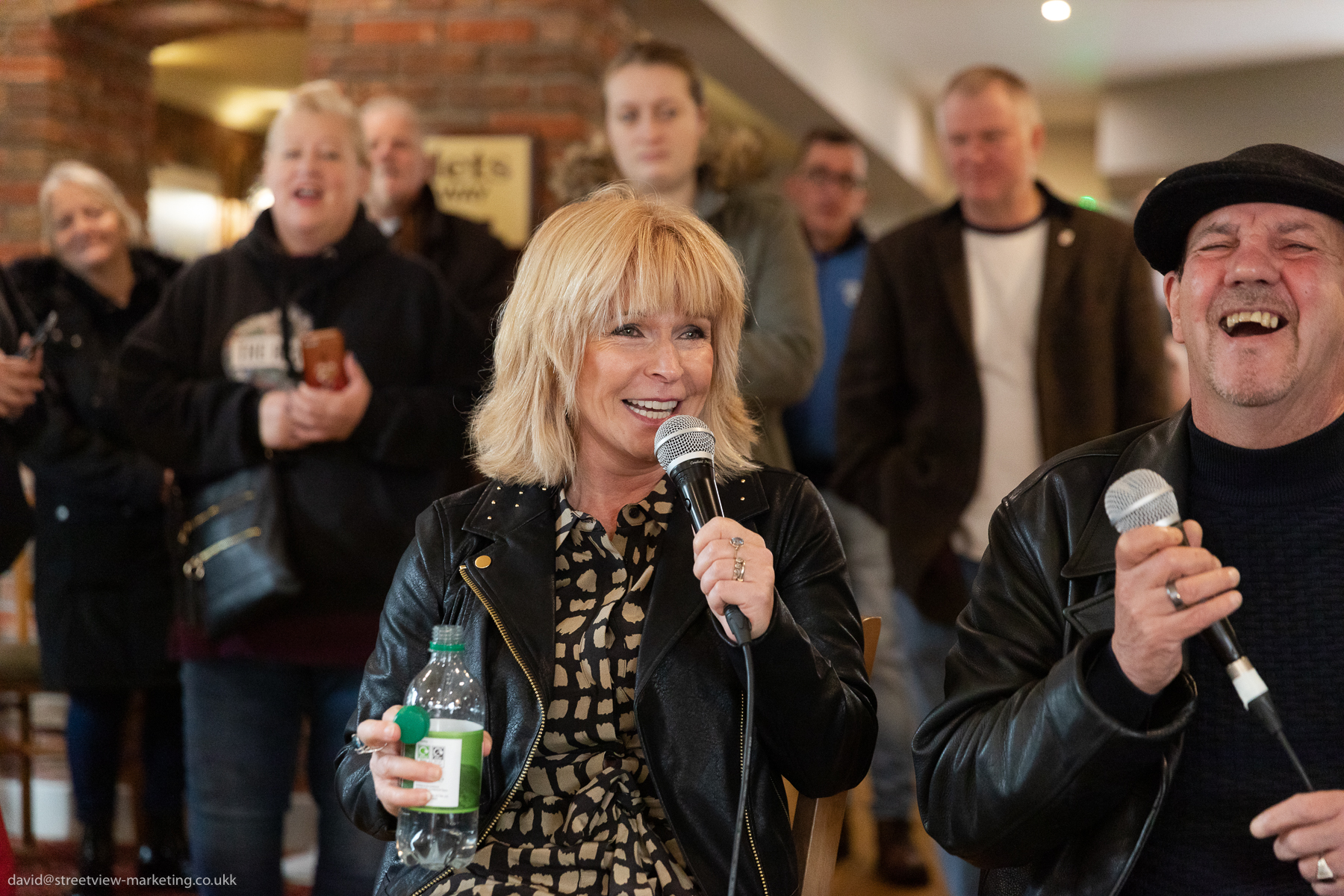 Toyah and Gary Shail