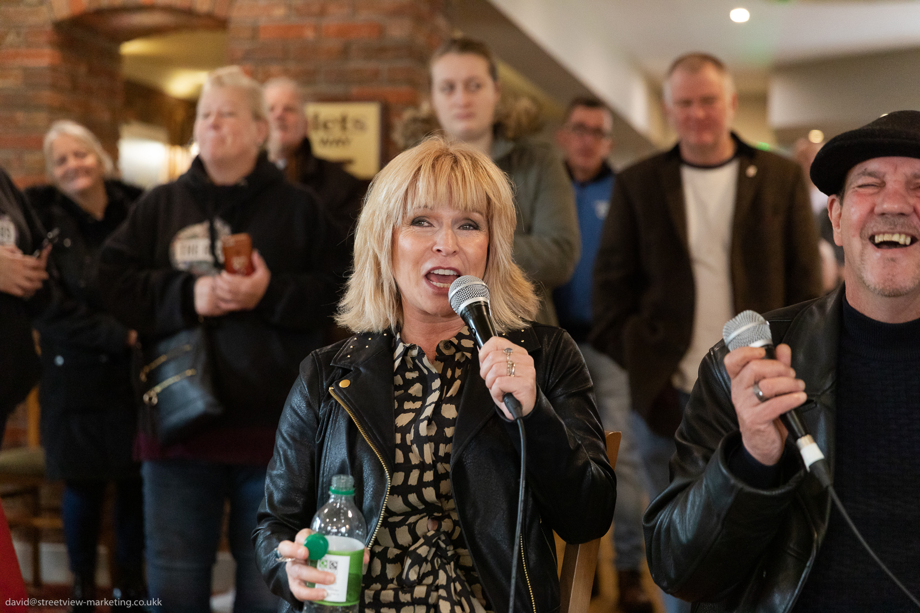 Toyah and Gary Shail