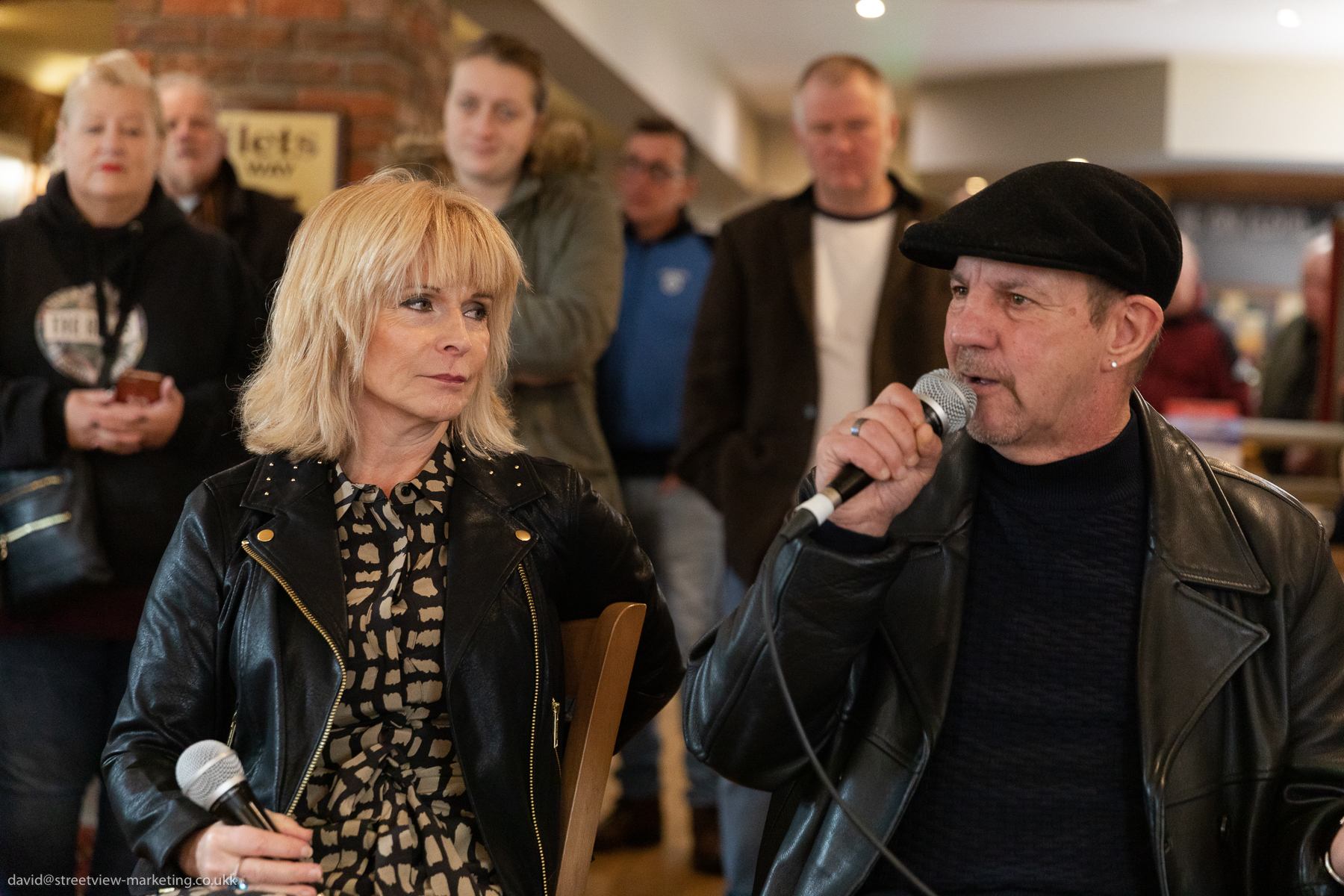 Toyah and Gary Shail