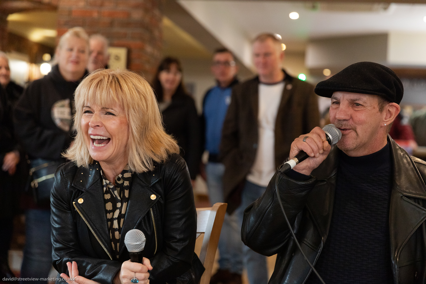 Toyah and Gary Shail