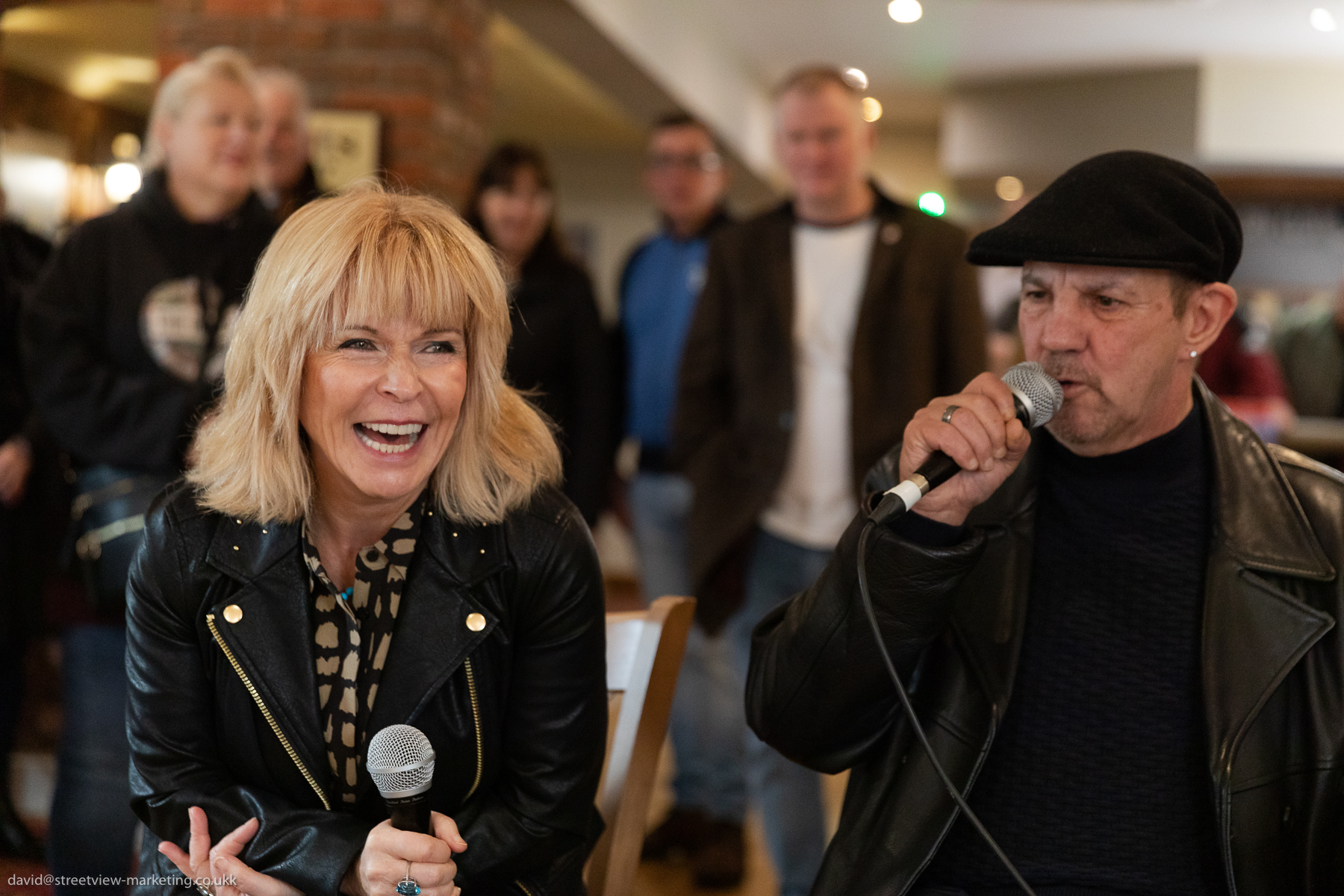 Toyah and Gary Shail