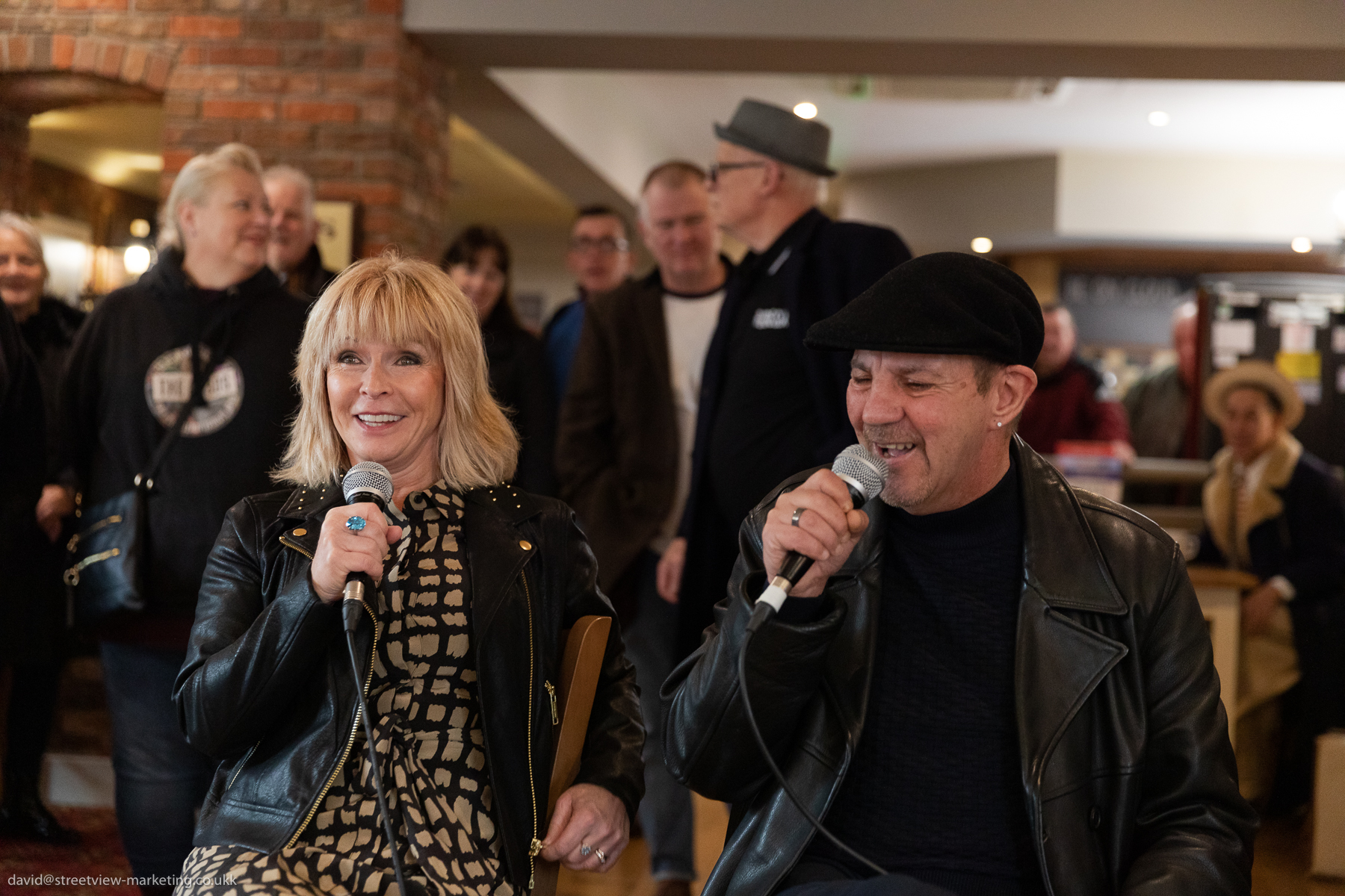 Toyah and Gary Shail