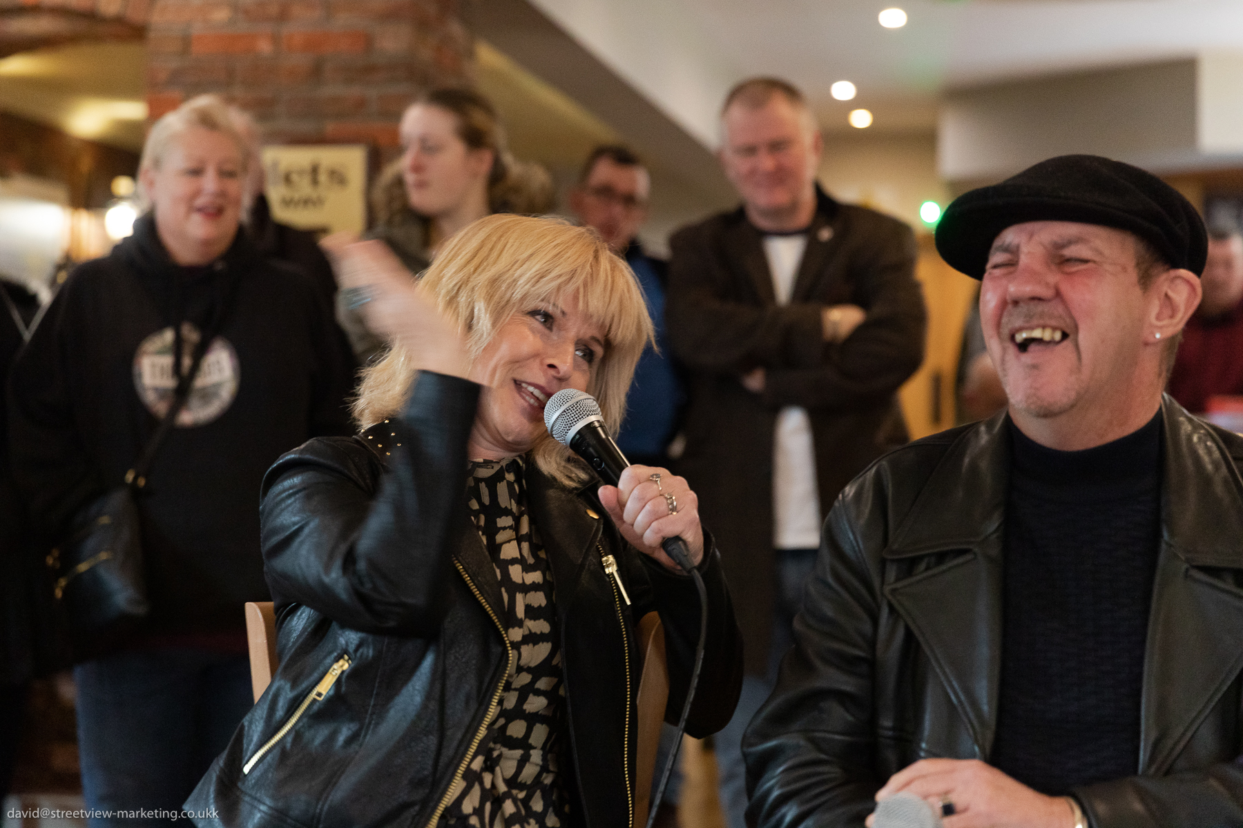 Toyah and Gary Shail