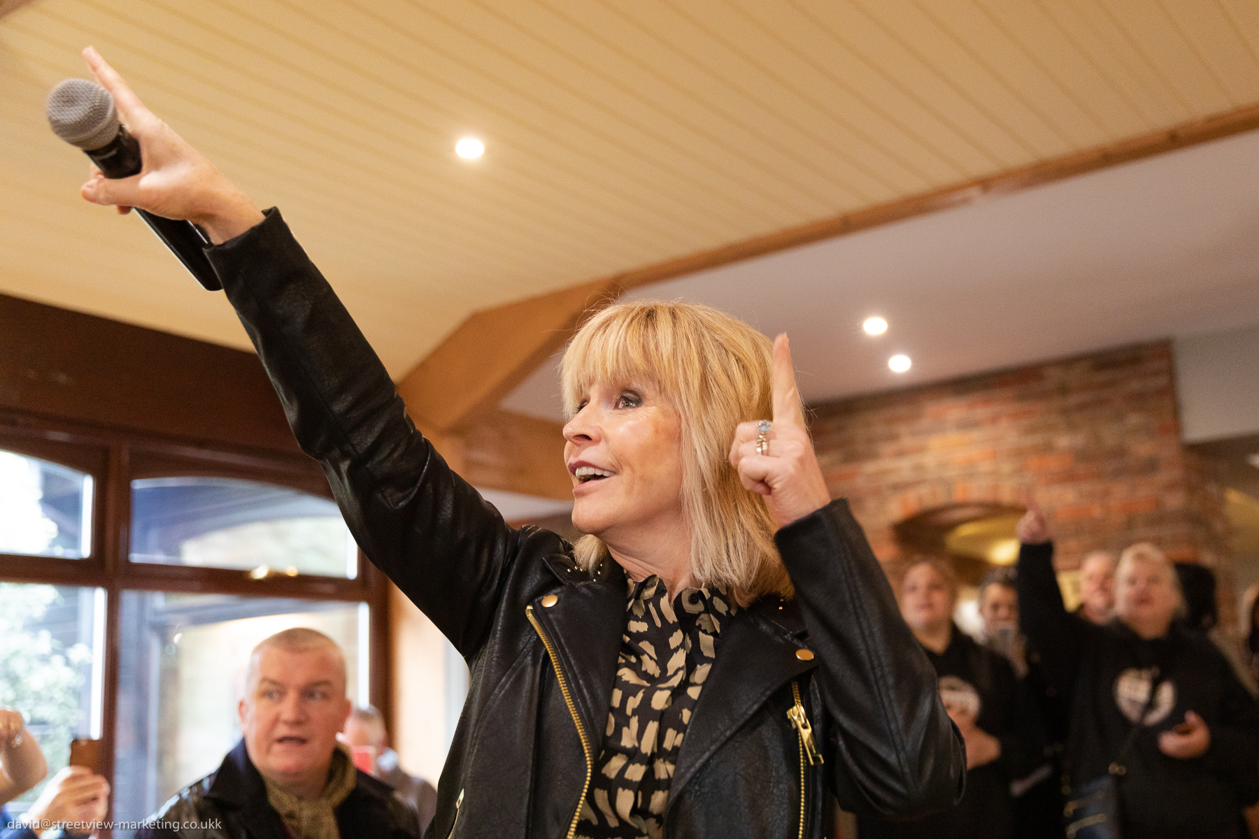 Toyah and Gary Shail